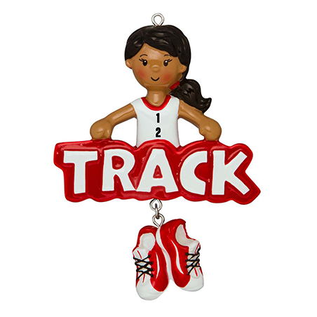 Track Girl Red Gear Santaville
