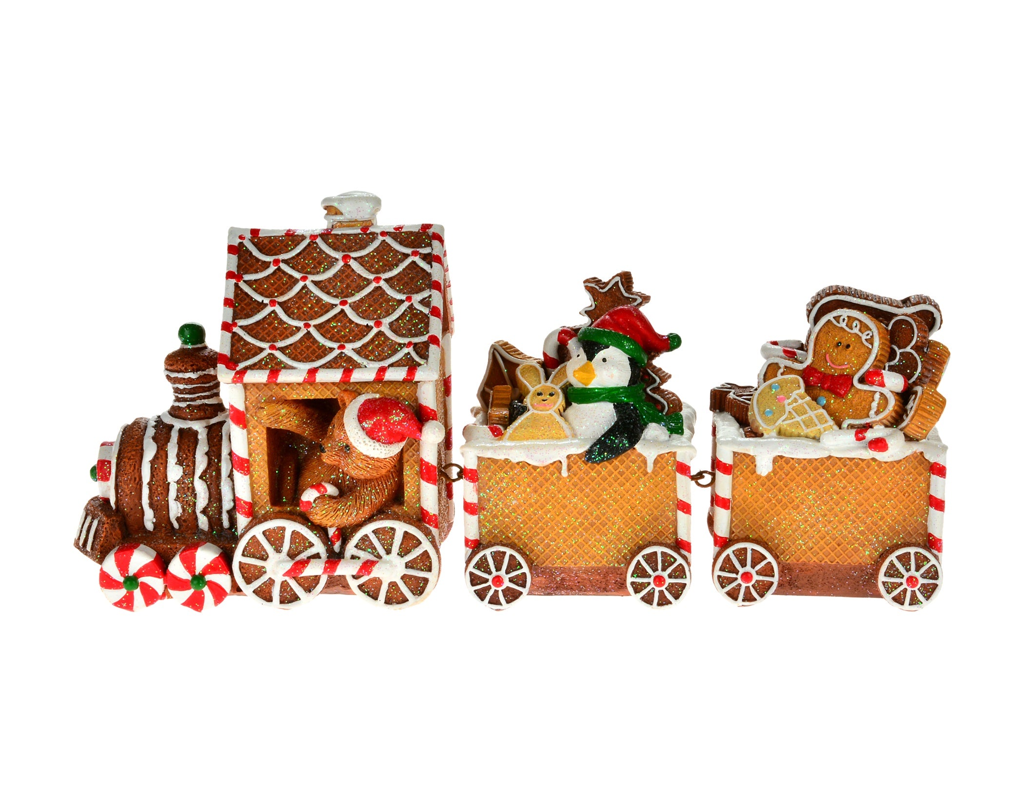 Gingerbread Train – Santa'Ville