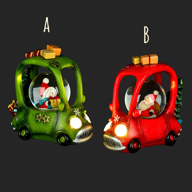 Car Snow Globes LED – Santa'Ville